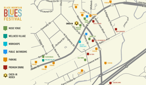 Map – Black Mountain Blues
